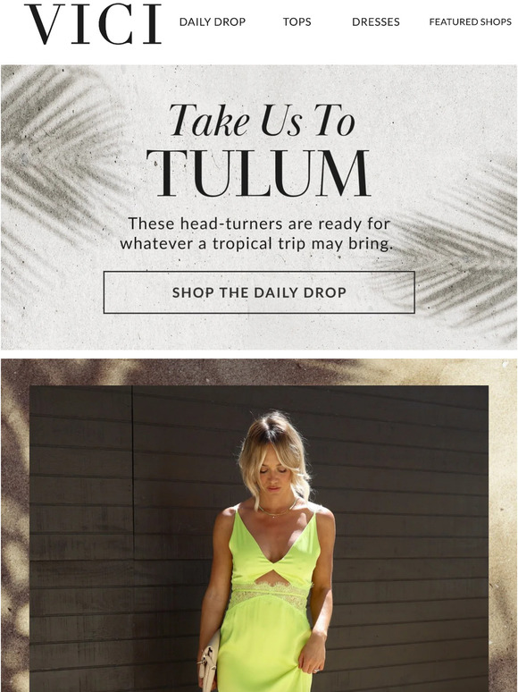 Vici: 40+ Tropical Vacay Styles Just Dropped | Milled