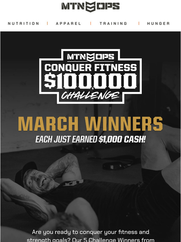 MTN OPS: March Challenge Winners // See their transformations inside ...