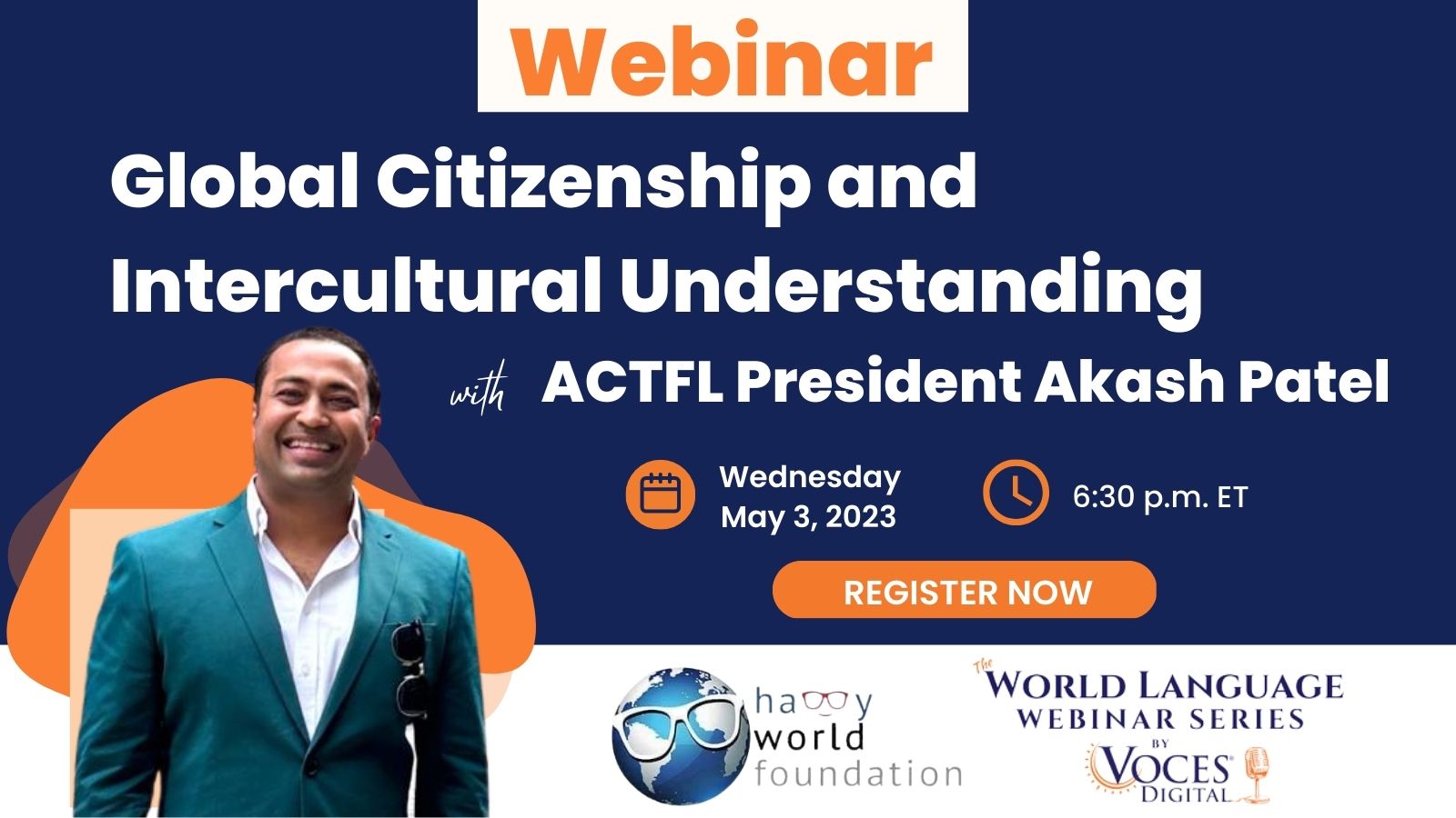 Teacher's Discovery: Register Now for ACTFL President Akash Patel's ...