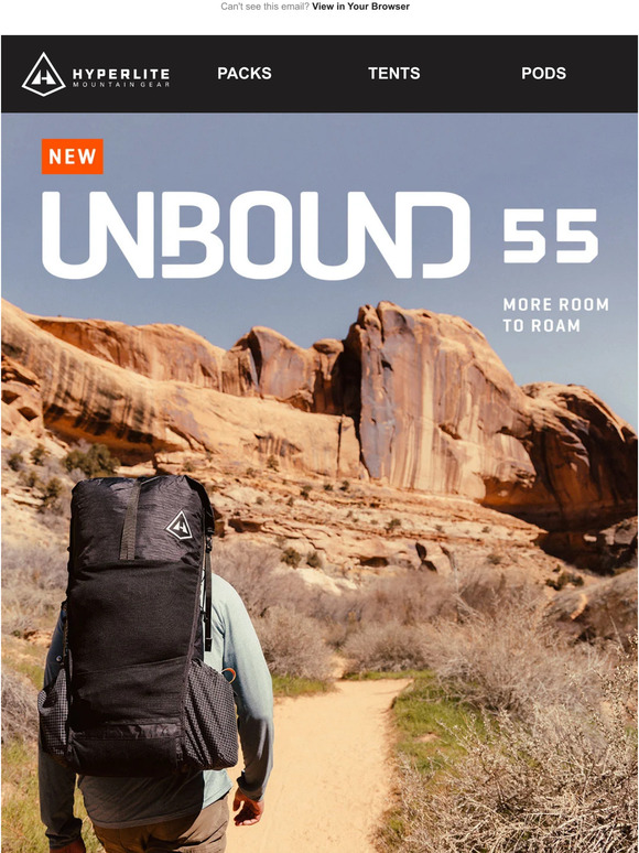Hyperlite Mountain Gear: The Unbound 55 Has Landed! We Turned Up the Volume! | Milled