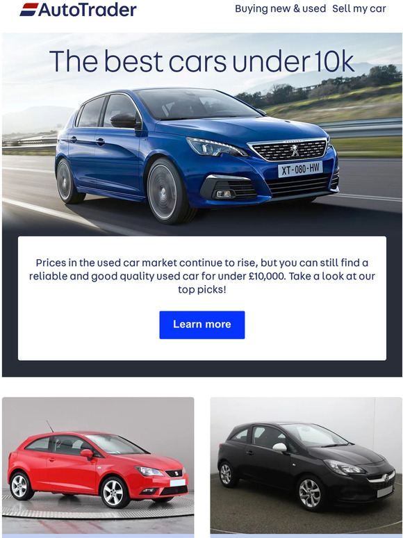 Autotrader: Car shopping with a £10k budget | Milled