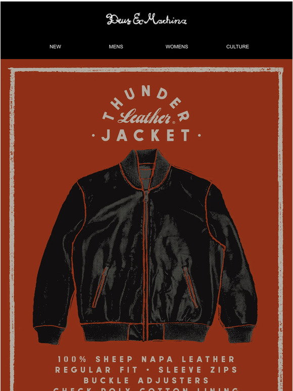 Deus Ex Machina: Get the iconic look — Classic Leather Bomber | Milled