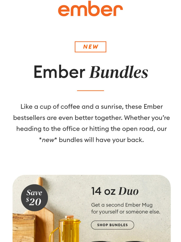 Ember: Sip More, Save More With Ember Bundles | Milled