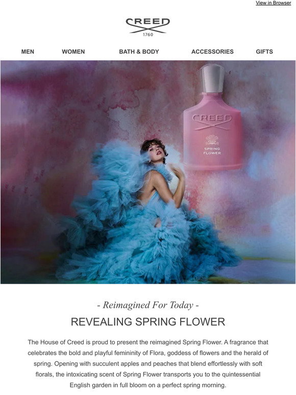 Creed: Revealing Spring Flower | A Timeless Classic Reimagined | Milled