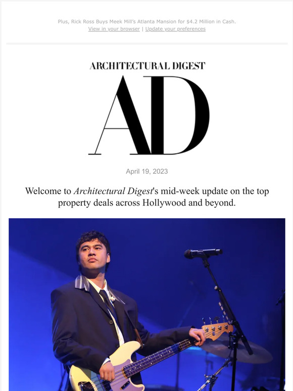 Architectural Digest: Bradley Cooper Lists, Halsey’s Haunted House—This ...