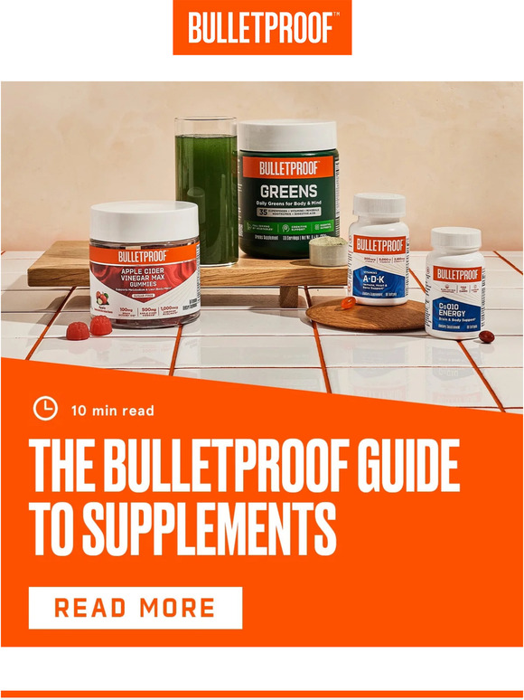 Bulletproof: The Full Guide To Supplements | Milled