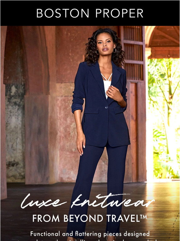 Boston Proper: Knitwear Separates Suit Up & Pair Up | Milled