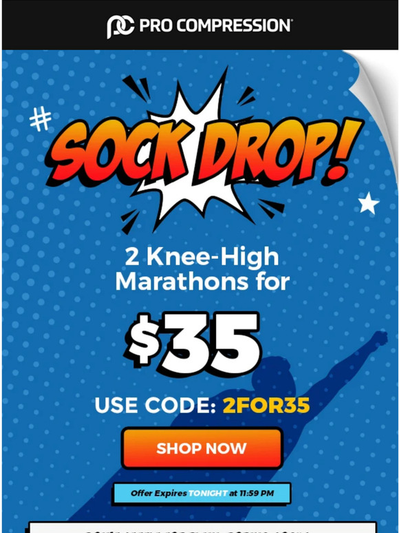 PRO Compression: Have No Fear! 🦸‍♂️💥 This New Sock Drop Is Here | Milled