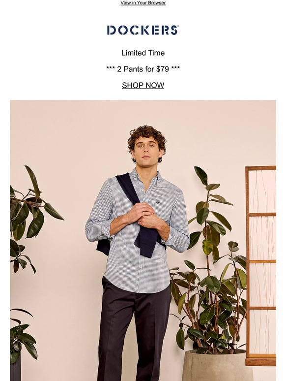 Dockers: A Fan Favorite: The Signature Khaki | Milled