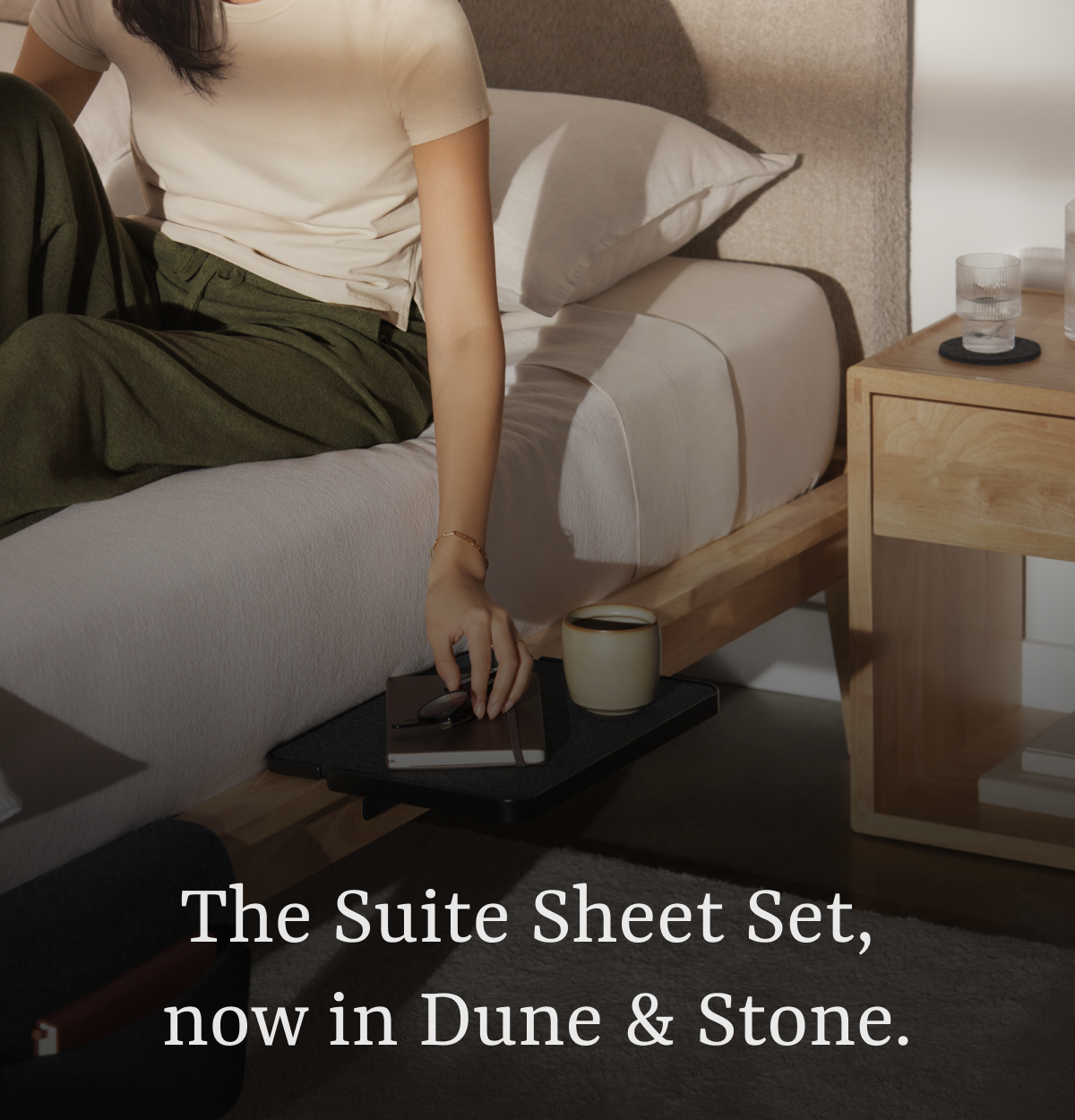 Thuma: Introducing the Suite Sheet Set in Dune & Stone. | Milled