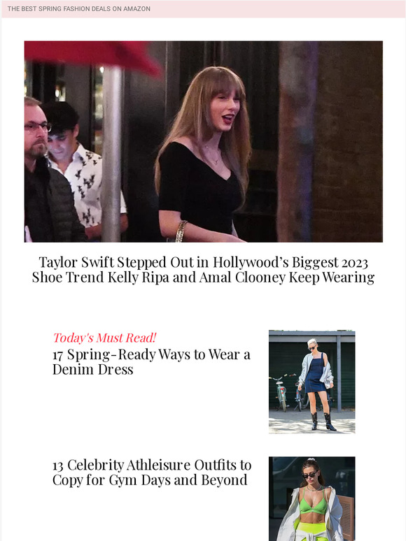 InStyle: Amal Clooney, Kelly Ripa and Taylor Swift are all obsessed ...