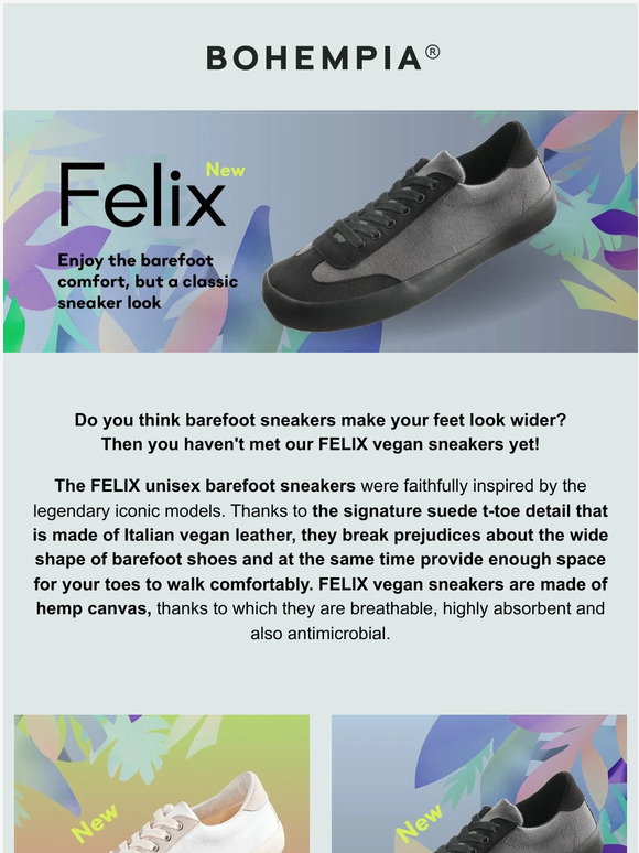 Bohempia: NEW FELIX 💥 breaks all myths about barefoot shoes 💥 | Milled