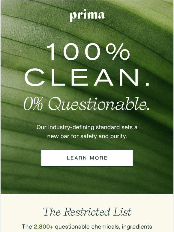 Prima: Setting a new bar for safety & purity | Milled