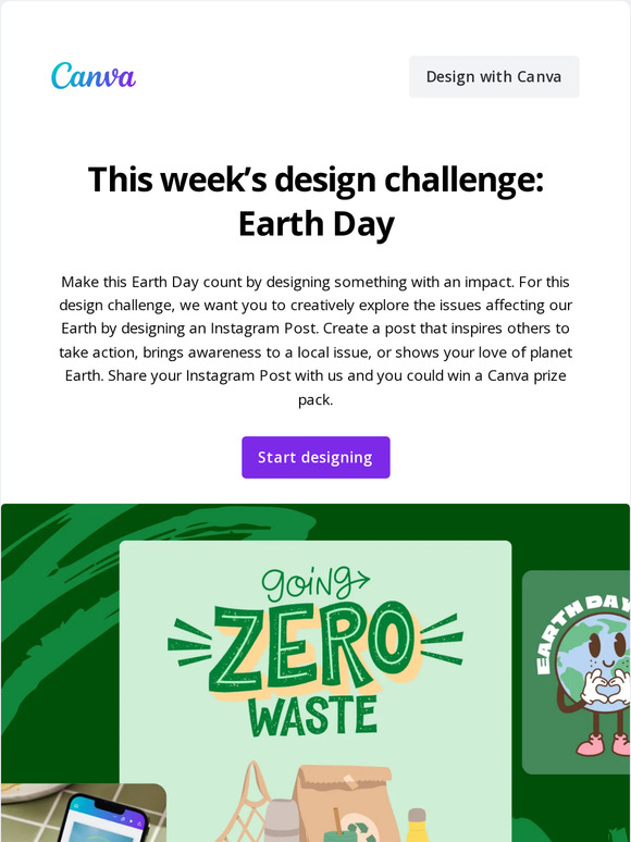 Canva: Design for Earth Day 🌍 🌳 | Milled