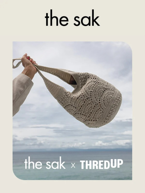 The Sak: Clean Out Your Closet with The Sak x thredUP | Milled
