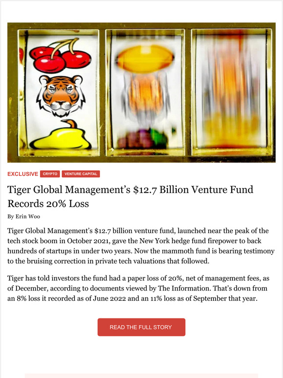 The Information: Exclusive: Tiger Global Management’s $12.7 Billion ...