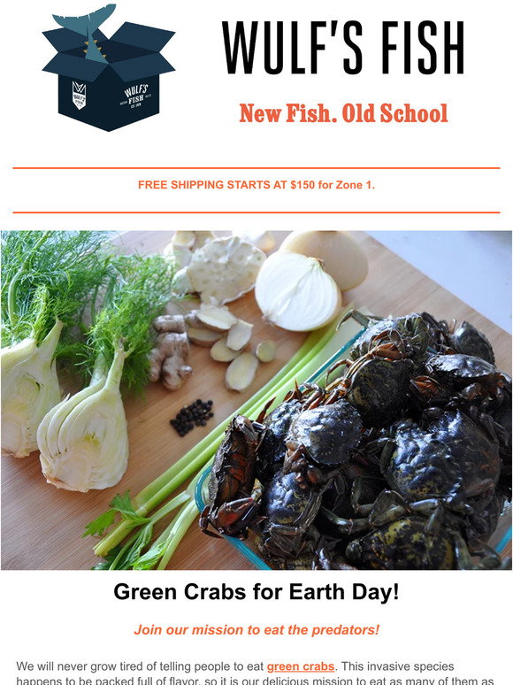 Wulf's Fish: Celebrate Earth Day with Sustainable Seafood | Milled