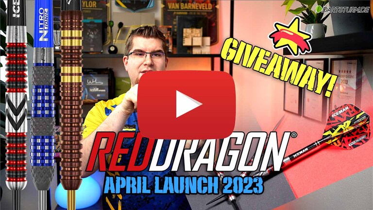 DartSturm.de: 🎯 Red Dragon Launch April 2023 - OUT NOW! 🔥 | Milled