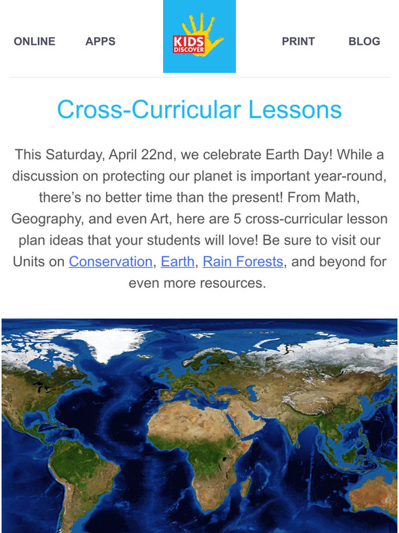 Kids Discover: 5 Cross-Curricular Lesson Ideas for Earth Day 🌎 | Milled