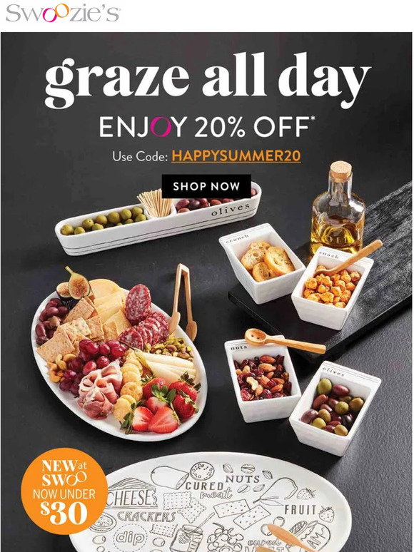Swoozie's: Graze All Day With Our TOP Charcuterie Favorites | Milled