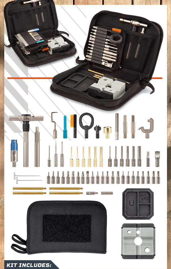 Fix It Sticks: 🚨NEW RELEASE🚨 Pistol Armorer's Toolkit | Milled