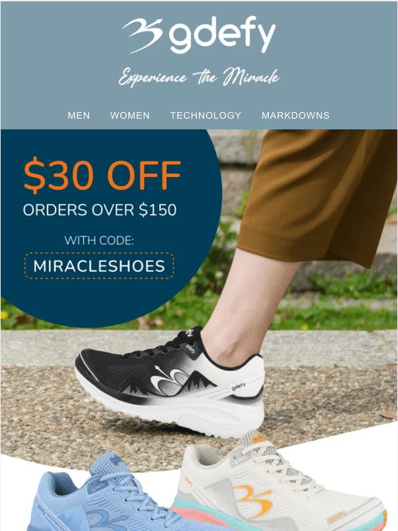 Gravity Defyer: Happening Now 🎉 $30 OFF Your Spring Faves | Milled