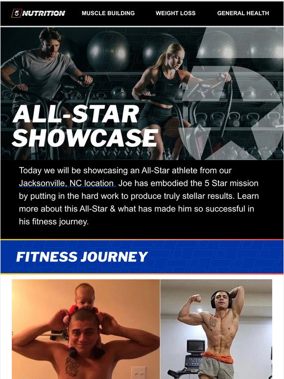 5 Star Nutrition: ⭐️ ALL STAR SHOWCASE ⭐️ | Milled