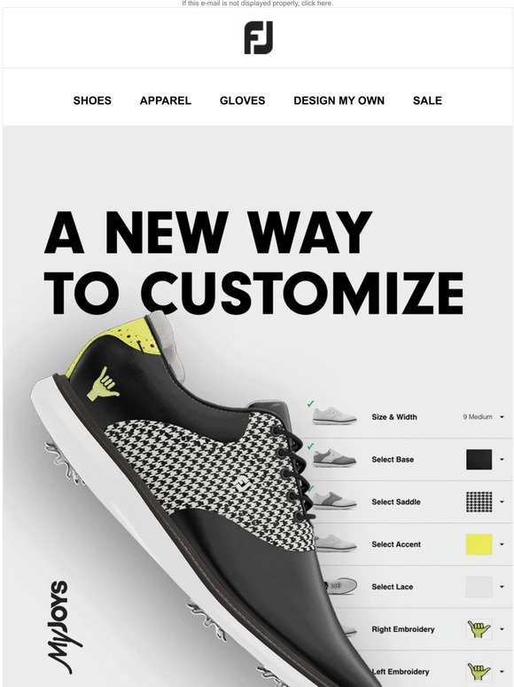 FootJoy: An All-New Way to Create Custom Shoes | Milled