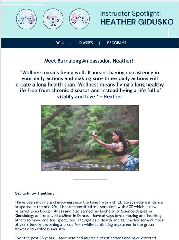 BurnAlong: Shining the spotlight on Heather Gidusko | Milled