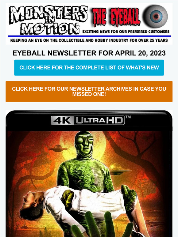 Monsters in Motion: Invaders From Mars HD -Gamera - Ultra Q - Macross ...