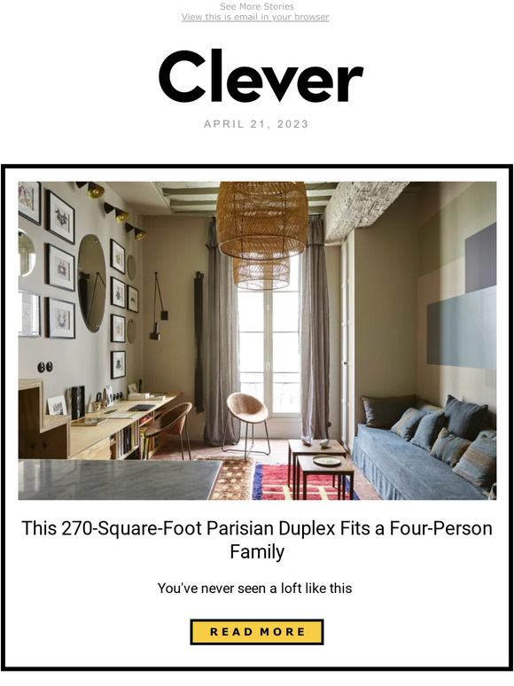 Architectural Digest: This 270-square-foot Parisian duplex fits a four ...