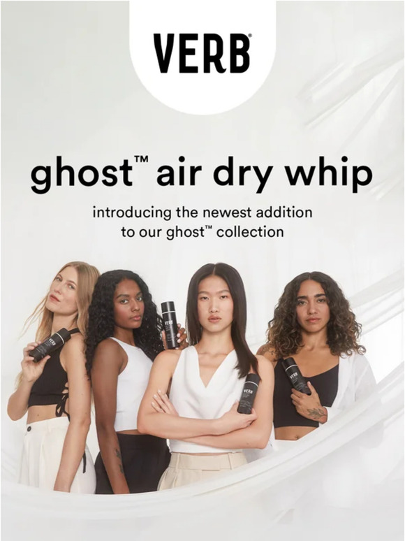 Verb Products: Just Launched 🚀 Ghost™ Air Dry Whip | Milled