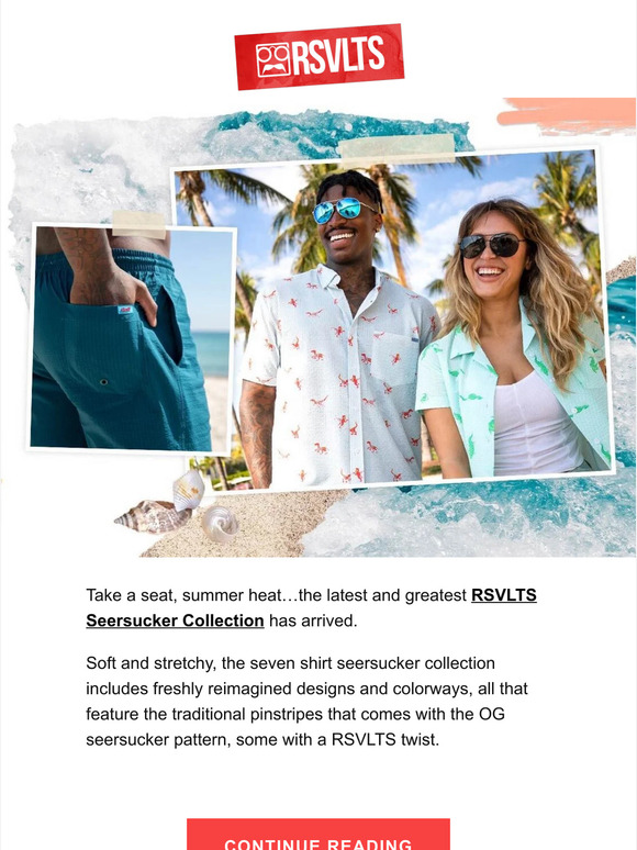 RSVLTS: RSVLTS SEERSUCKER SUMMER 2023 COLLECTION, RECYCLOPS and more ...