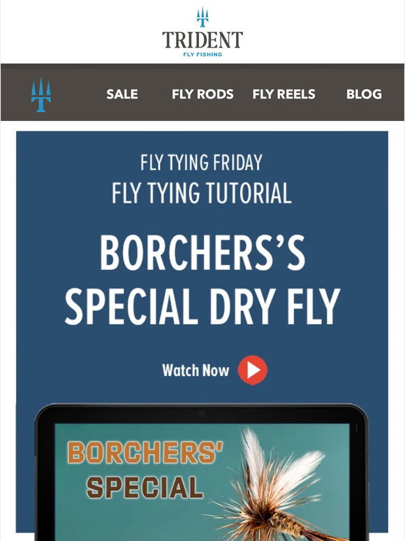 Trident Fly Fishing: How to Tie the Borcher's Special. | Milled