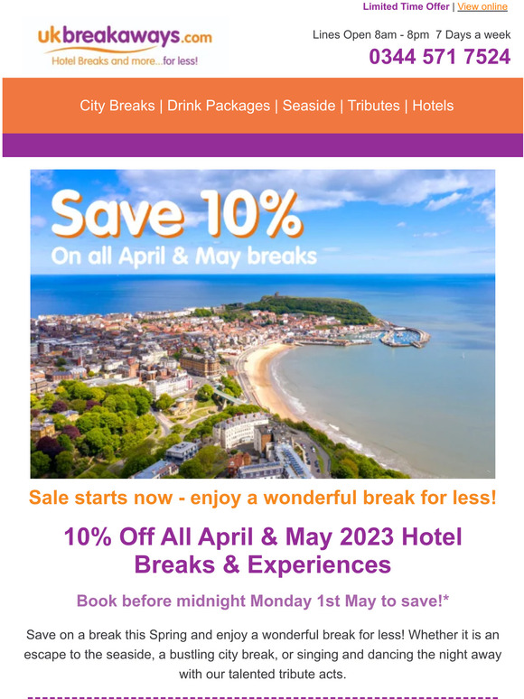 UK Breakaways: Save On Your Next Break! | Milled