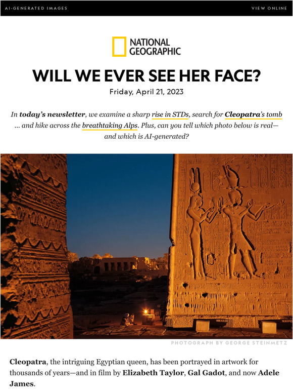 National Geographic: The search for the real Cleopatra | Milled