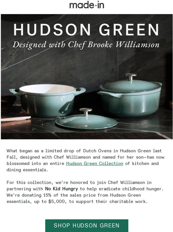 Made In: It’s Here: The Hudson Green Collection | Milled