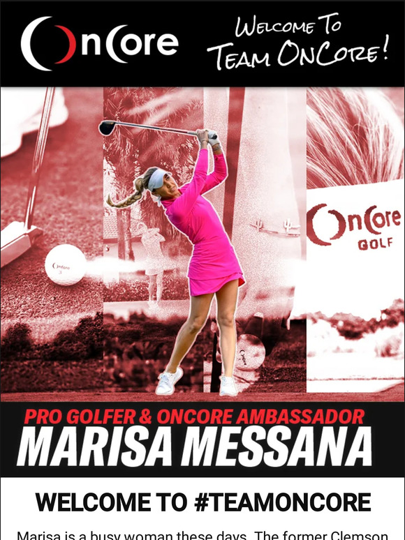 OnCore Golf: Sports Illustrated’s Marisa Messana Joins Team OnCore! | Milled