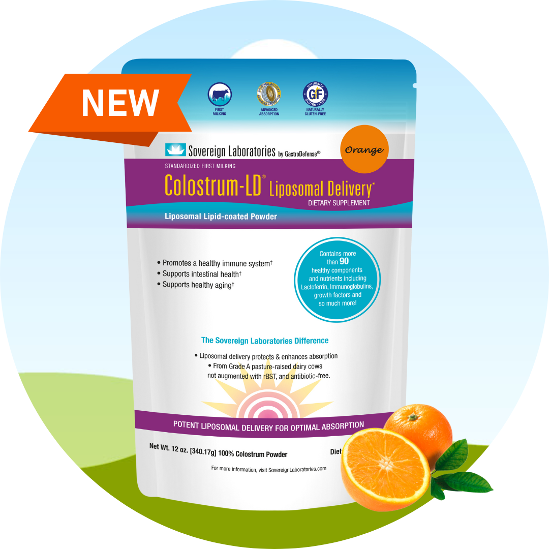 Sovereign Laboratories: Introducing Natural Orange Flavor Colostrum-LD ...