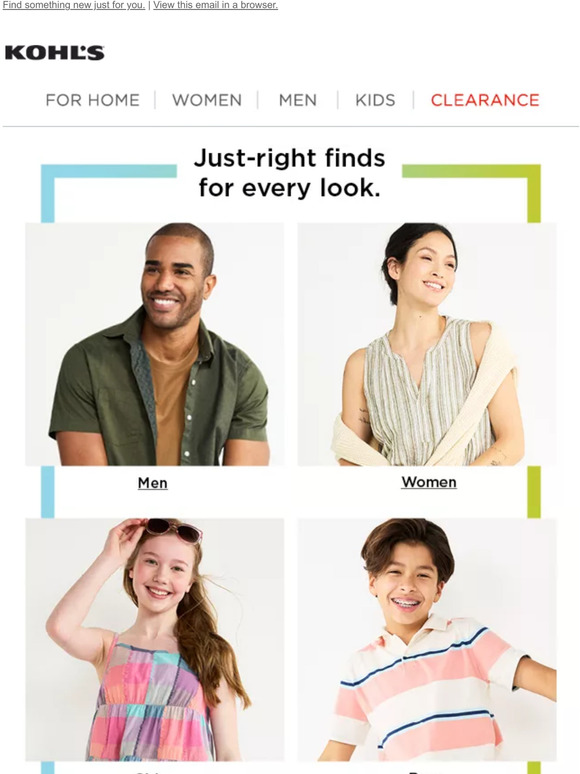 Kohl's: Take 20% off | Spring wardrobe staples are in bloom! 🌼 | Milled