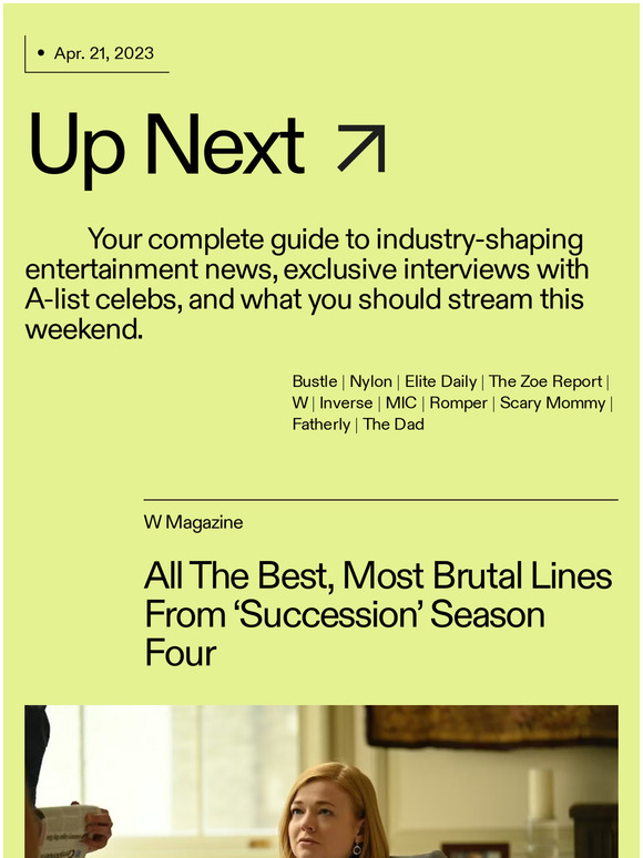 Nylon: All The Best Lines From ‘Succession’ Season Four | Milled