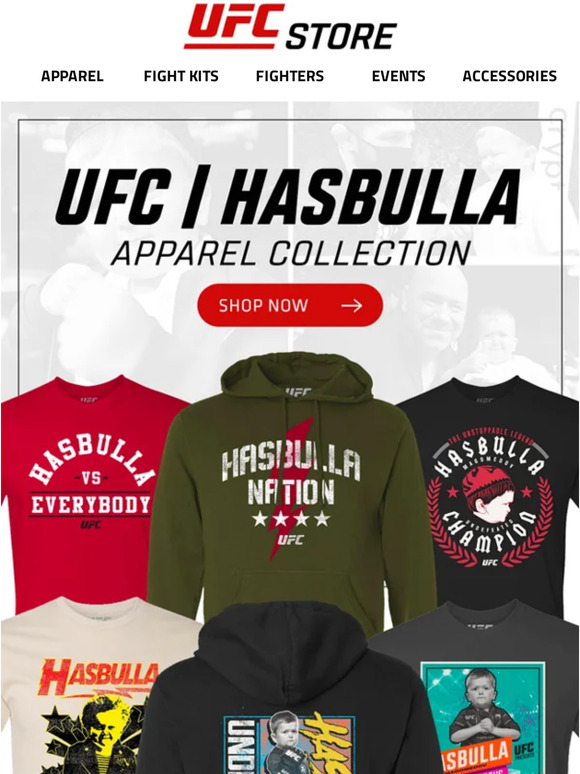 UFC Store: UFC x Hasbulla - explore our latest collab with the social ...