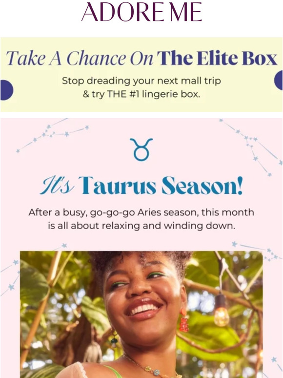 Adore Me: Calling all Taurus babies! ♉️ | Milled