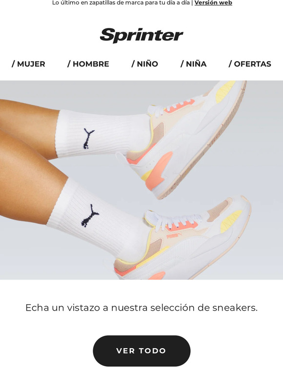 Sprinter - Megacentros del deporte: ZAPATILLAS 😎 New in y descuentos ...