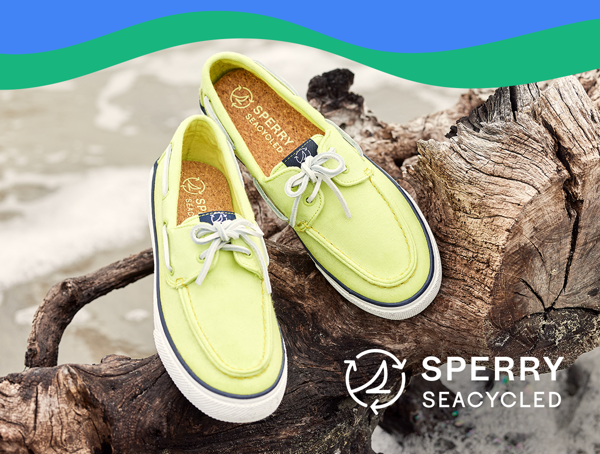 Sperry: 40% off Seacycled™ styles for Earth Day! | Milled