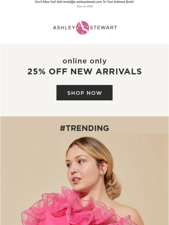 Ashley Stewart: #Trending: Top Tier Texture | Milled