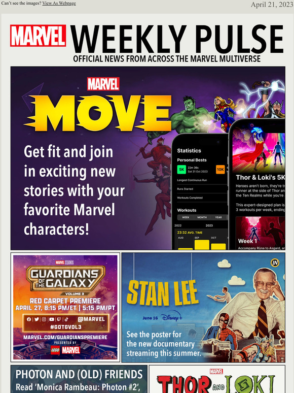 Marvel: Marvel Move, the GOTG3 red carpet, and Hellfire fashion in this ...