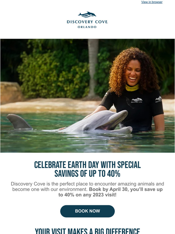 SeaWorld: 🌎 Celebrate Earth Day by Connecting with Nature! 🌱 | Milled