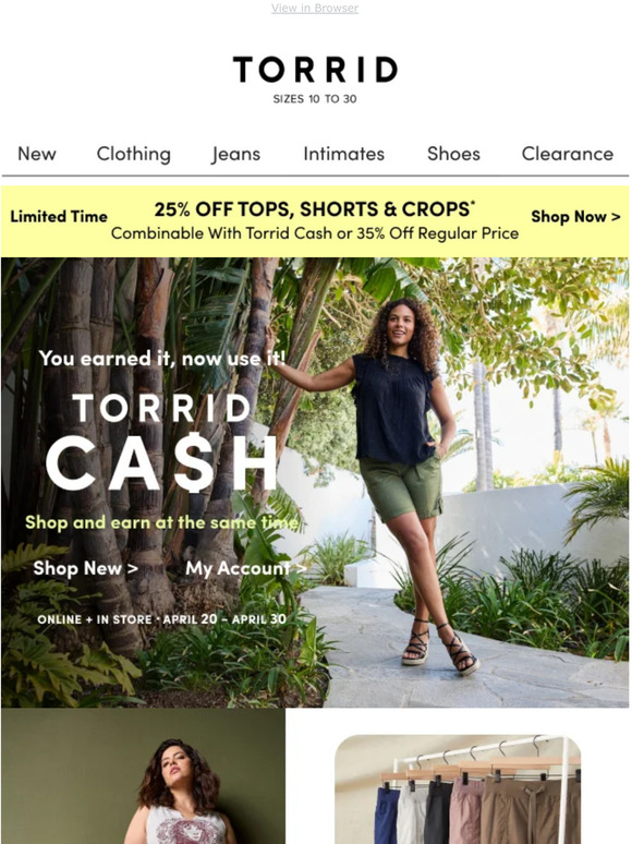 Torrid: JUST IN! 🤩 'Fits start from the bottom up | Milled