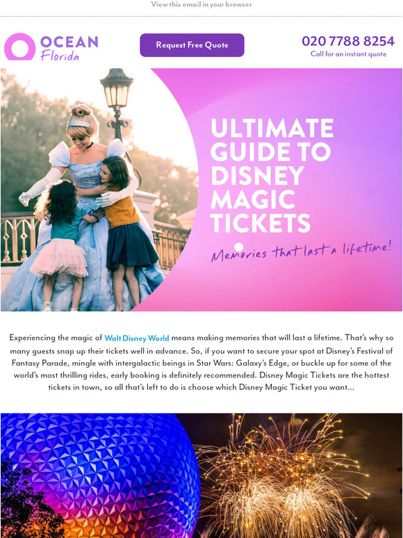 Ocean Florida: Your Ultimate Guide to Disney Magic Tickets | Milled